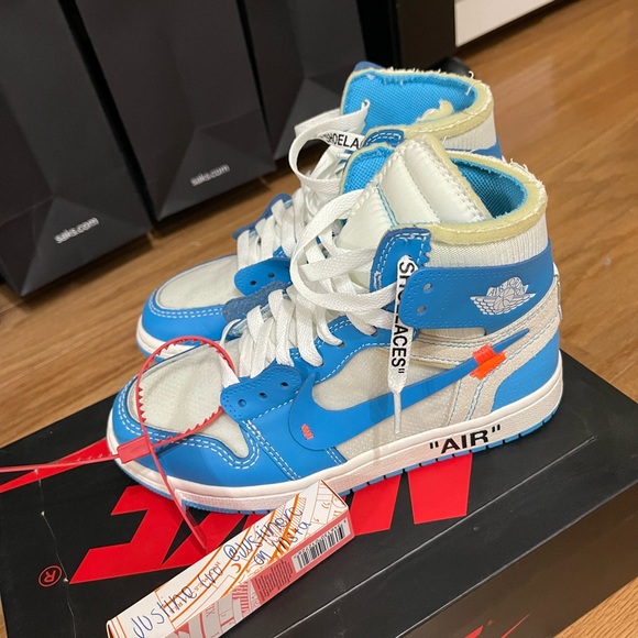 Off-White | Shoes | Offwhite X Air Jordan Retro High Og Unc | Poshmark